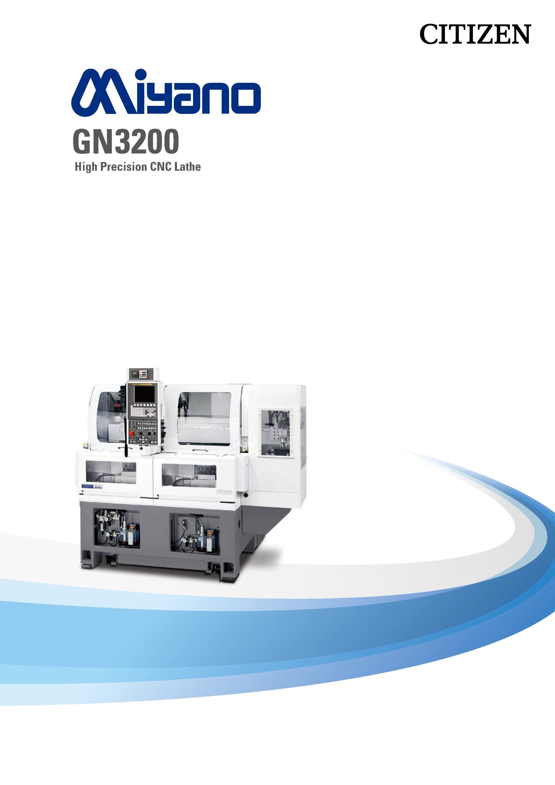 Machine catalogs MIYANO (EN) : CITIZEN MACHINEY ASIA CO.,LTD.